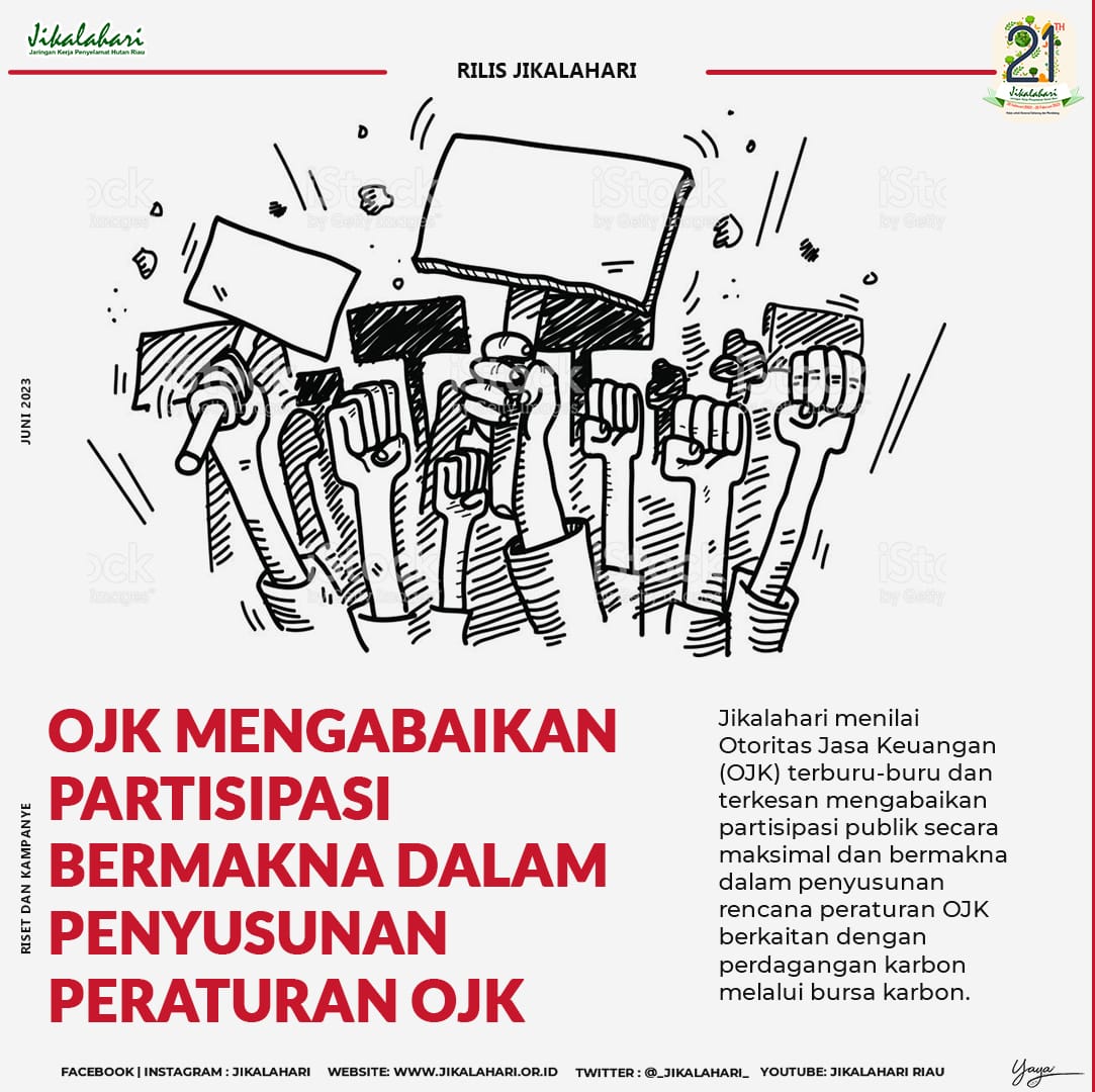 OJK Mengabaikan Partisipasi Bermakna dalam Penyusunan Peraturan OJK ...
